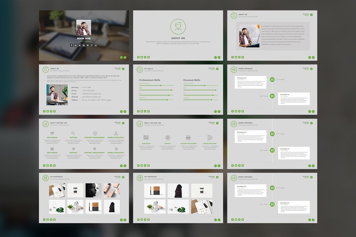 11 Best Self Introduction PPT Templates To Create A Beautiful ...