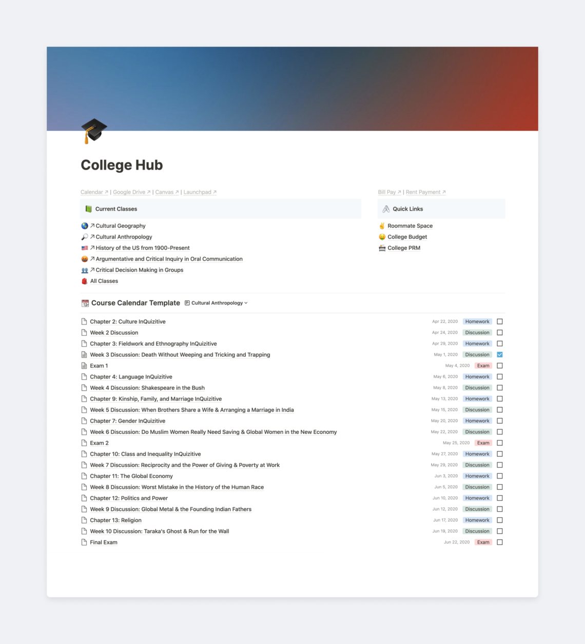 Notion College Hub 2024 - Pro Template Market Notion College Hub 2024 - Pro Template Market
